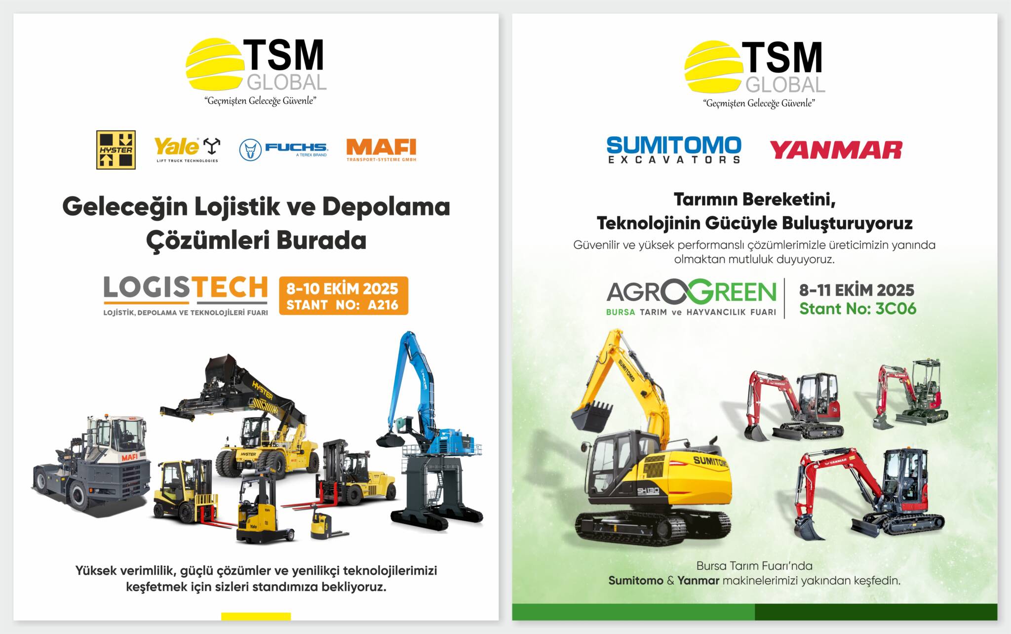 TSM GLOBAL | İş ve İstif Makineleri Sektörlerindeki Öncü Kuruluş